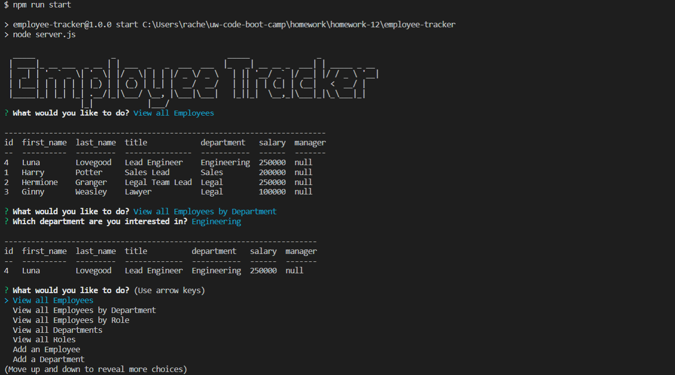 Rachel Rohrbach's Portfolio